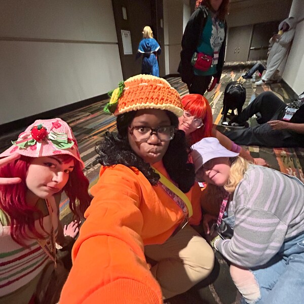 Strawberry Shortcake and Friends Inspired, ANGEL CAKE Crochet Adult Bucket Hat, Rave Hat - Etsy