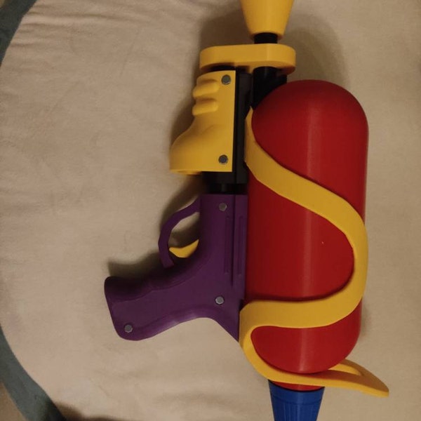 Clash Blaster From Splatoon 2 3D Printed - Etsy