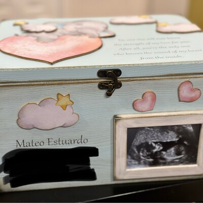 Baby Loss Memorial Box, in Memory of Child, Mom of an Angel, Angel Baby ...