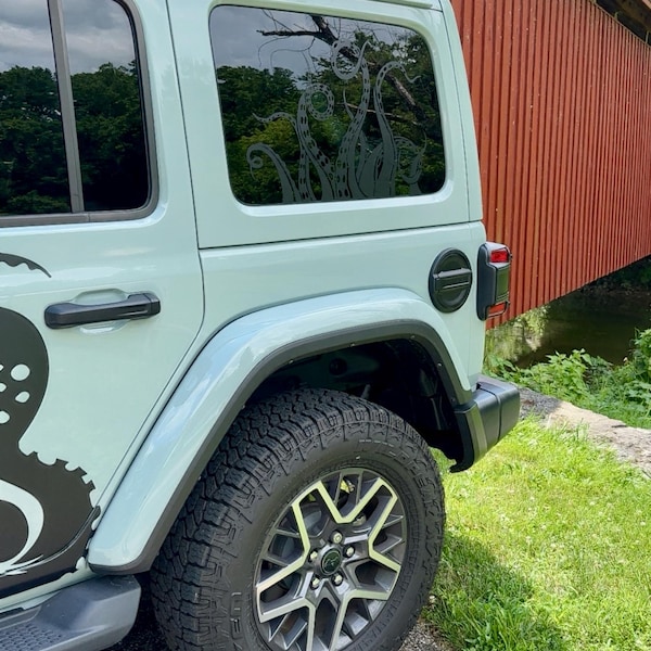 Leopard Print Rear Quarter Window Decals Fits 2021+ Bronco Sport - Etsy