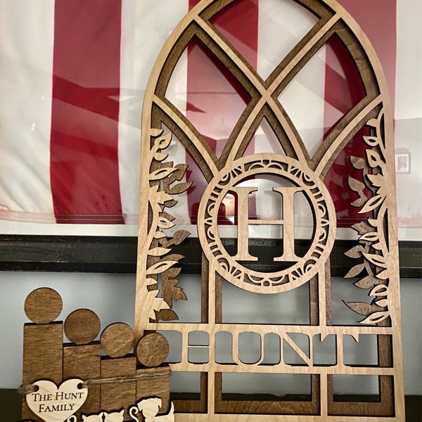 Arch Window Monograms - Digital Laser Ready File - SVG - 316 FILES - Etsy