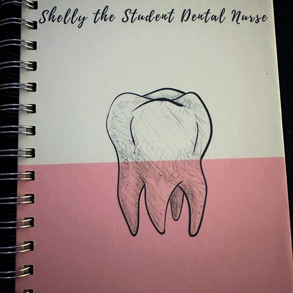 12 Month Dental Diary - Personalised A5 Academic Planner for Dental ...