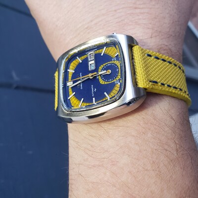 Shark Skin Watch Strap, Shark Skin Watch Strap, Blue Watch Strap, Blue ...