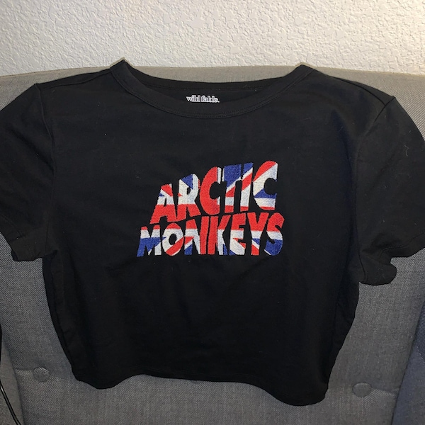 Arctic Monkeys Y2k Band Baby Tee, Vintage Trendy 70s 80s 90s ...