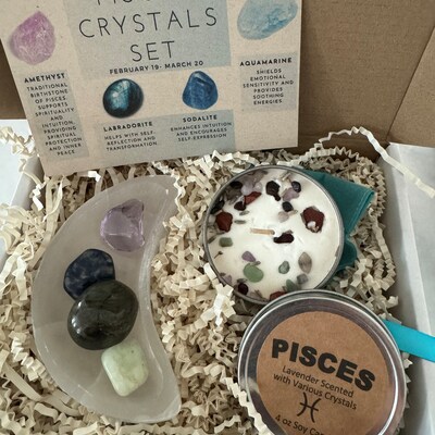 Protection and Strength Crystals Set, Crystals for Protection, Home ...