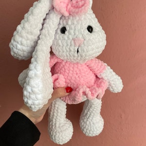 2in1 Crochet Bunny Toy Pattern Crochet Rabbit Amigurumi Pattern Crochet ...