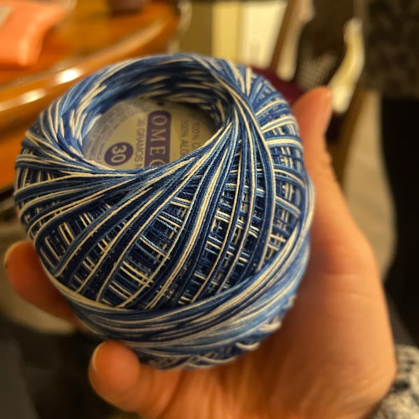 Crochet Omega No.5 (50grs) / 100% Mercerized Cotton Yarn, Crochet ...