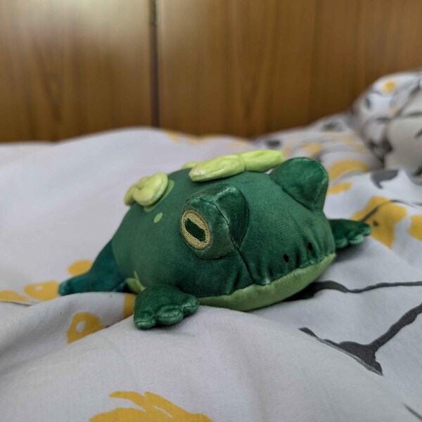 Moss Frog Plush - Etsy
