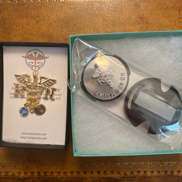 Personalized Gold RN Nurse Pin Nursing School Graduate Registered Nurse ...