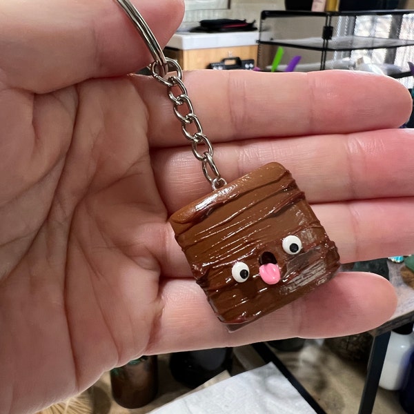 Funny Face Carrot Handmade Clay Sculpture Wall Art, Silly Clay, Food ...