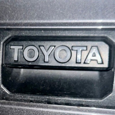 Toyota Tailgate Handle Vinyl Letters - Etsy