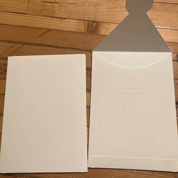 Single Sided Note Cards With Envelopes - Set of 4 - Coral Butterfly ...