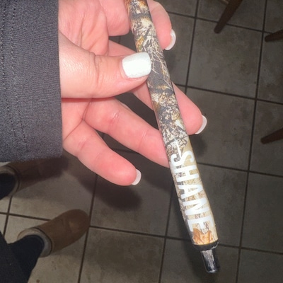 Camo Hunter Pens for Men and Women, Camouflage, Refillable, Retractable ...