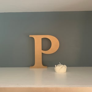 Custom alphabet letters monogram wall sign large wood letters | Etsy