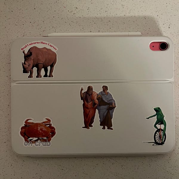 Meme Sticker “leonardo Da Vinci - Dicaprio” - Funny Actor Sticker for ...