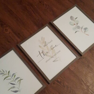 Bible Verse Wall Art the Lord Bless You and Keep You Set of - Etsy