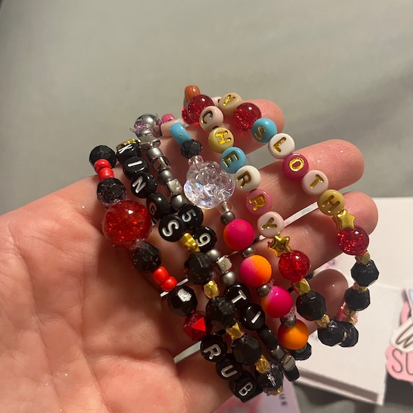 Fruity Bunch Puns / Dad Jokes / Beaded Kandi Bracelets Set// Funny ...