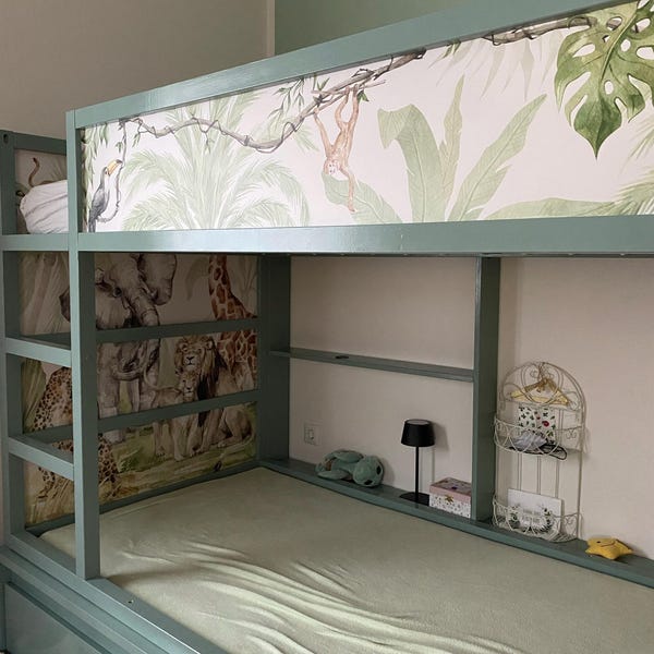 IKEA KURA Bed Sticker Kura Bed Removable Sticker Bunk Bed Children's ...