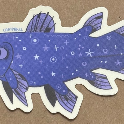 Lake Sturgeon Sticker - Etsy