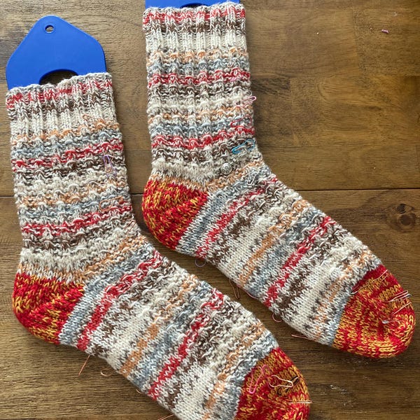 Timeless Arrows Socks Knitting Pattern PDF Pattern by Crazy Sock Lady ...
