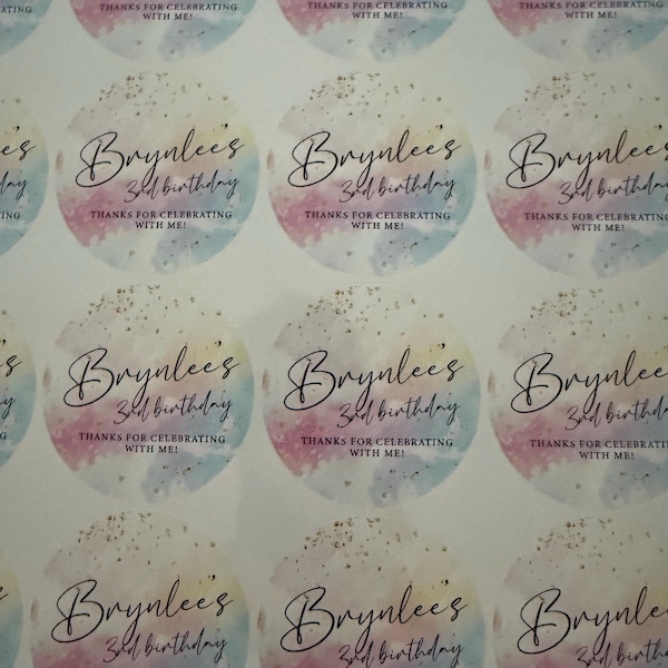 Personalized Stickers, Graduation Party Stickers, Graduation ...