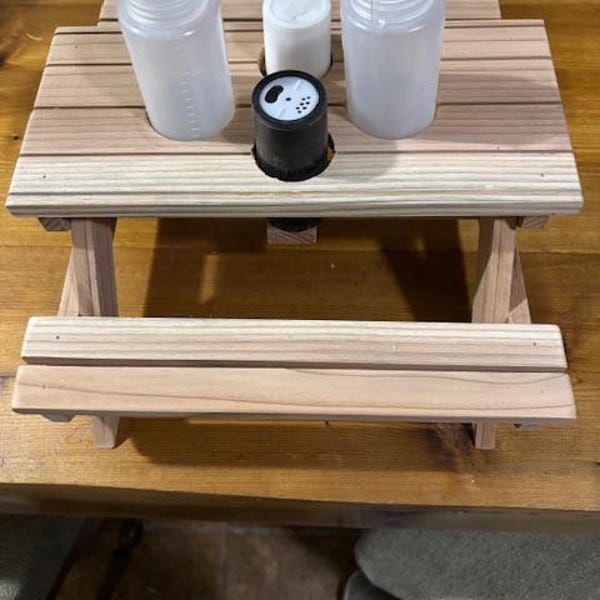 Condiment Picnic Table Plans, Camping Decoration Plans, Picnic Table ...