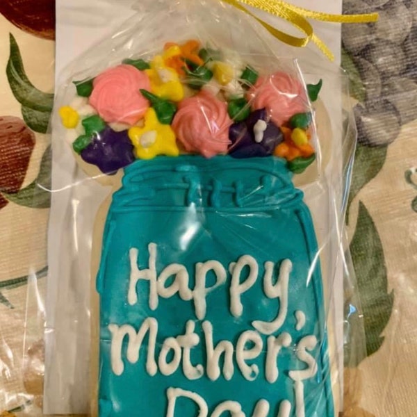 Mother's Day Cookies, Mother's Day Gift, Mother's Day Gift for Grandma ...