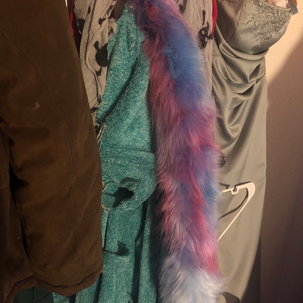 Fox Tail Cosplay Tail Cosplay Ears Galaxy Kitsune TUG TAIL Fox Cat Tail ...