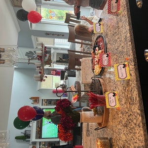 Curious George Party Table Tents DIY / Food Labels / Place - Etsy