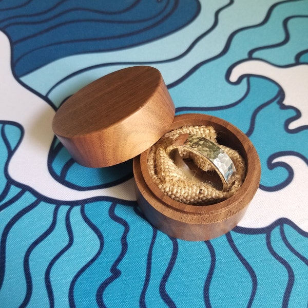 Walnut Ring Boxes - Etsy