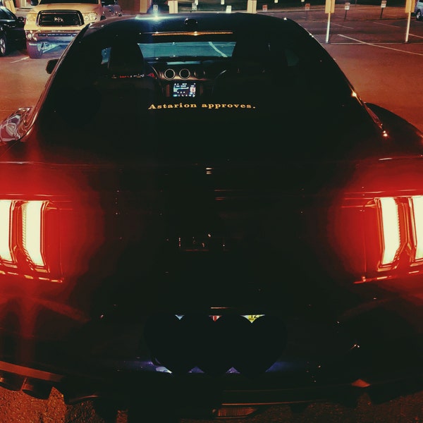 Baldur's Gate 3 Vinyl Decal Companion Approves Disapproves BG3 Astarion ...