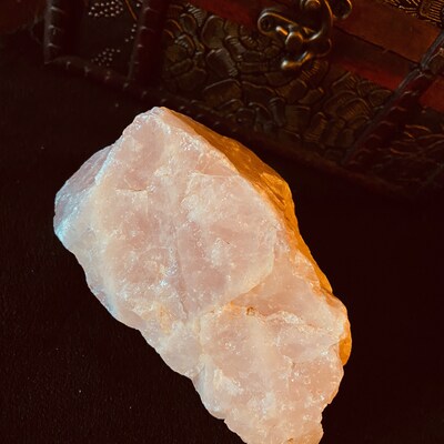 Raw Rose Quartz Deep Pink Calming Rose Quartz Energy - Etsy