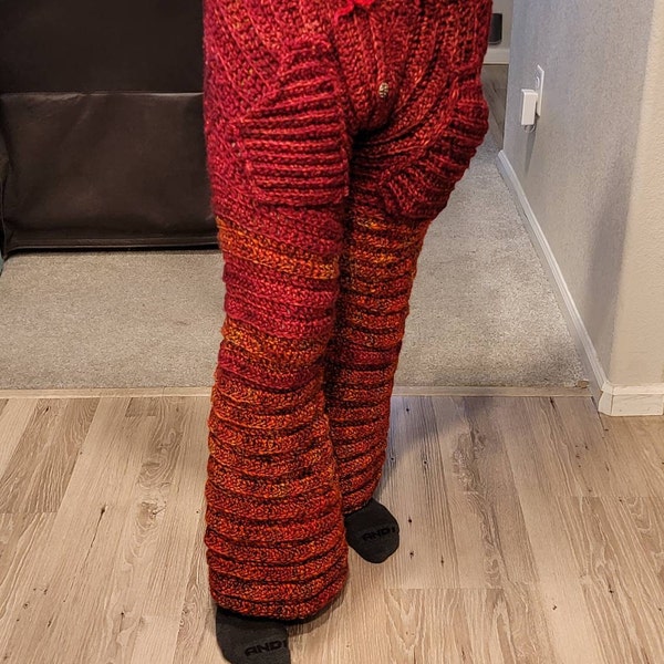 Crochet Pattern | Joggers W. Drawstring | Sweatpants | Pants | Bottoms ...