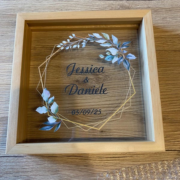 Sand Ceremony Frame for Wedding / Sand Ceremony Unity Wedding Box ...