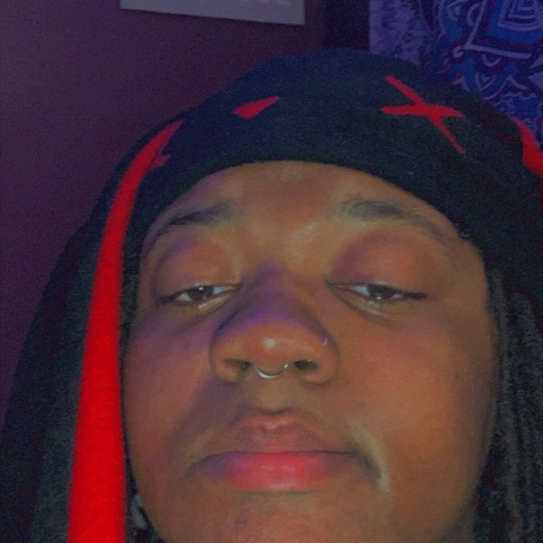 Red Zombie Bunny Hat Rabbit X Dead Tongue Ears Beanie - Etsy