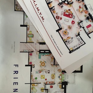 Floorplan of the House From THE FLINTSTONES - Etsy