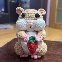 Häkelanleitung - Hamish der Hamster - Amigurumi - Etsy.de