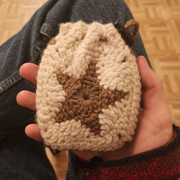 Crochet Pouch, Star Bag, Crochet Star Pouch, Crochet AirPod Case ...
