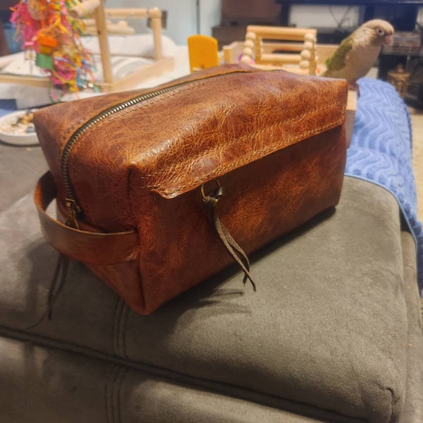 Leather Make up Bag Pattern, Toiletry Bag Pattern, Toiletry Bag Pdf ...