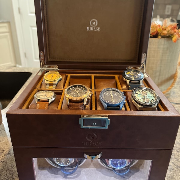 Watch Roll Travel Case 3 Watch Case for Men Travel Watch Organizer ...