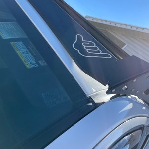 Hang Loose Shaka Hand Sign Vinyl Sticker Decal Hawaii Maui Oahu Aloha ...