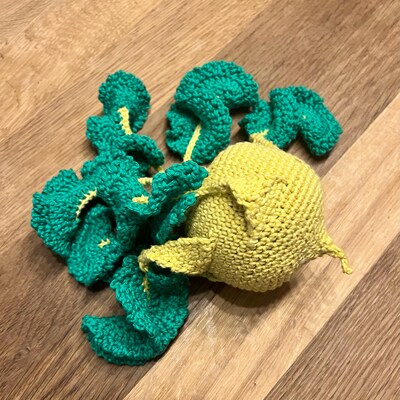 LETTUCE Crochet Pattern PDF Crochet Lettuce Pattern. Amigurumi Lettuce ...