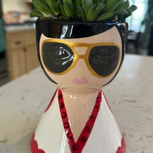 Elvis Planter - Etsy