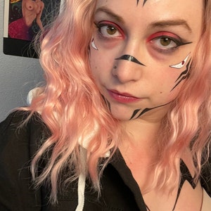 Inumaki Toge Temporary Face Tattoos 2 Sets 4 Tattoos - Etsy