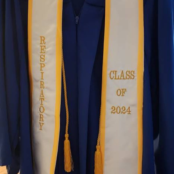 Custom Kente Cloth Graduation Stole Class of 2024 / Kente Grad Sash for ...