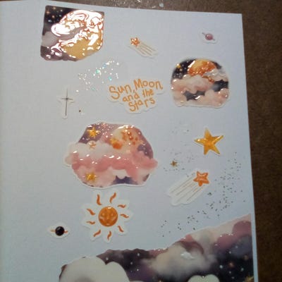 Light Academia Study Themed Matte Bullet Journal Sticker Sheet Journal ...