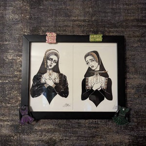 Coven Inktober Art Print - Etsy