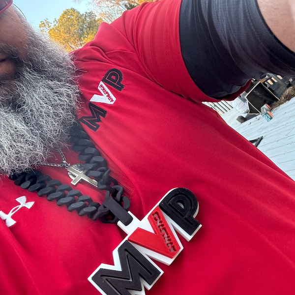 MVP Athletics 3D Printed Sports Chain - Etsy