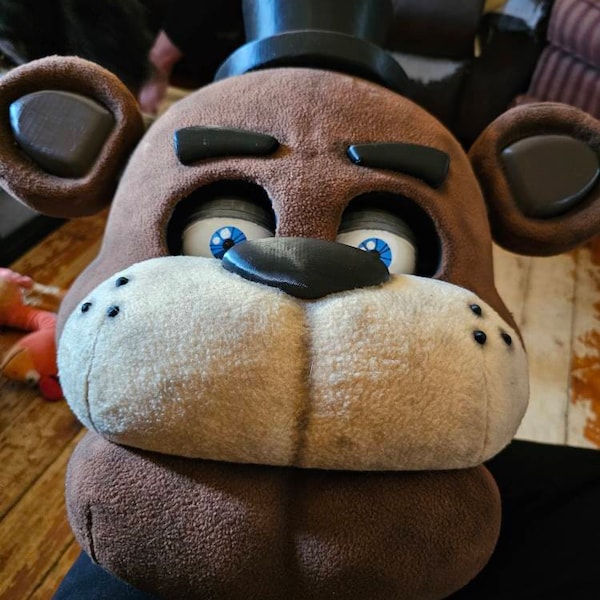 Freddy Fazbear Cosplay Head - Etsy