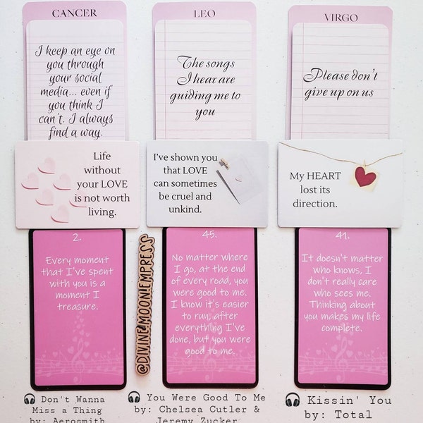 Hearts of Love Oracle Deck - Etsy Canada
